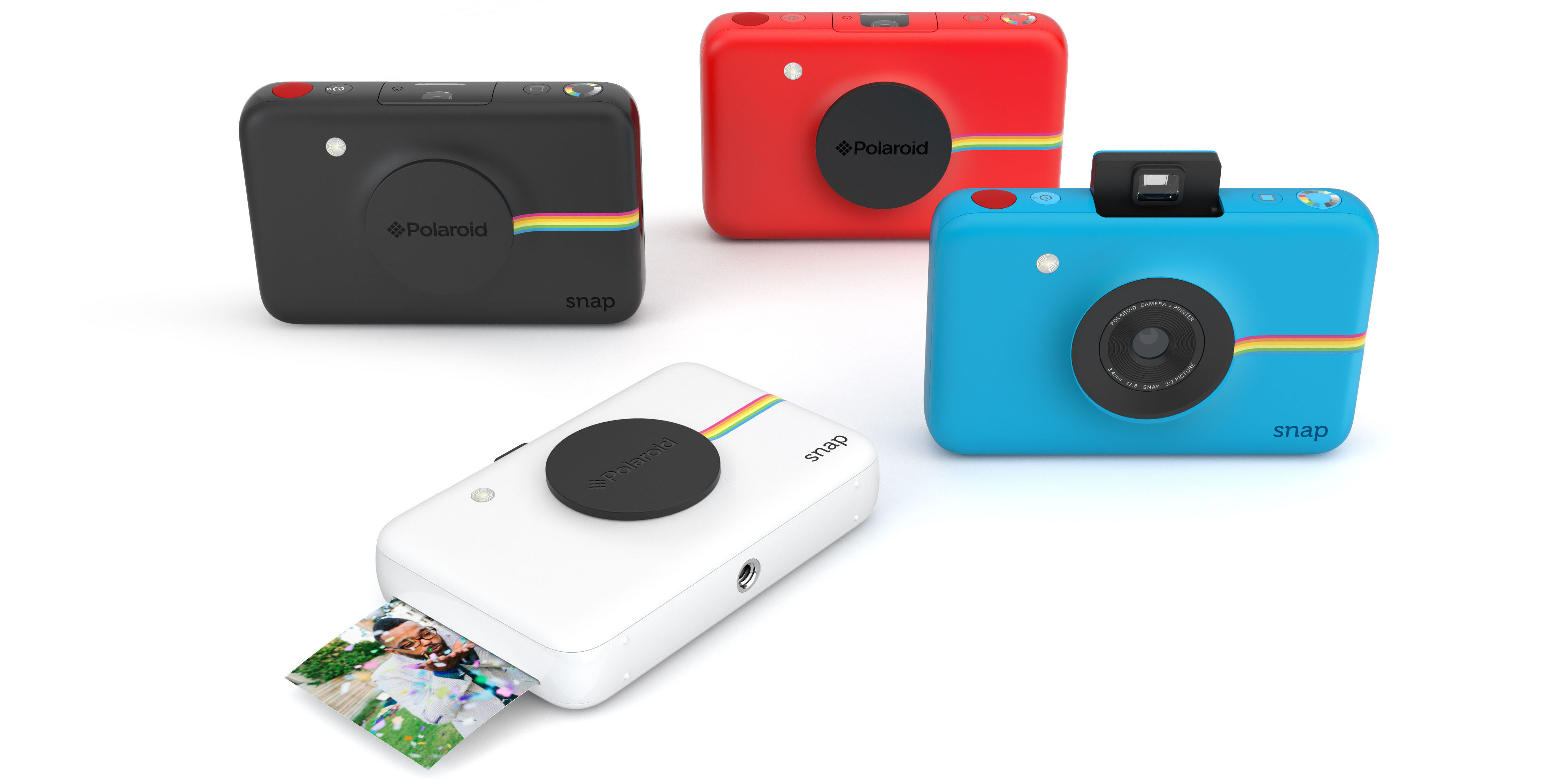 Polaroid's latest pocket-sized Snap cam instantly prints photos with no ink