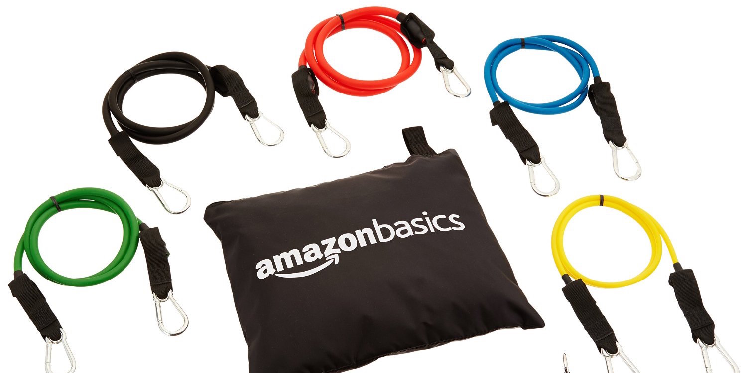 Sports/Fitness: Amazon resistance band set $17 (Orig. $25), 58-pc ...