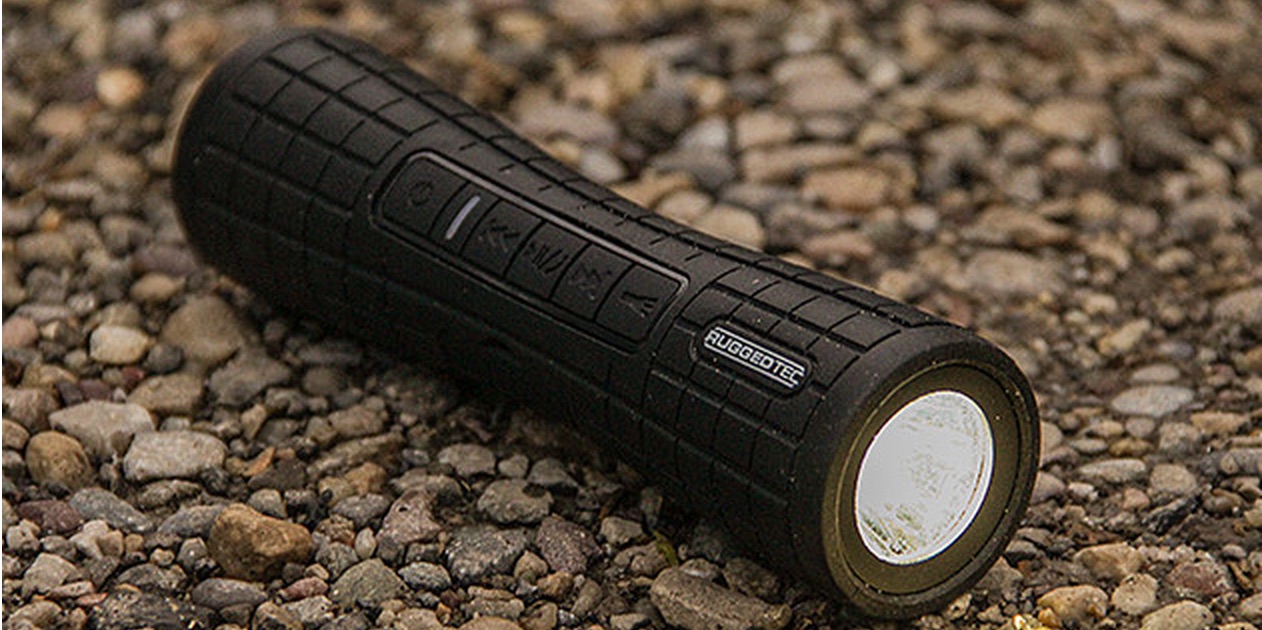 RuggedTec FlashBang mountable Bluetooth Speaker/Flashlight: $28 shipped ...