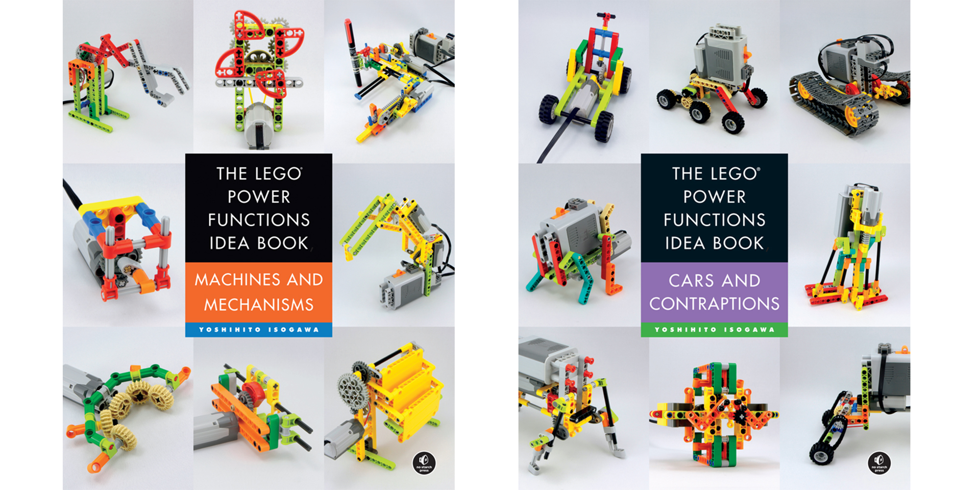 The LEGO Power Functions Idea Book teaches you how to build cars ...