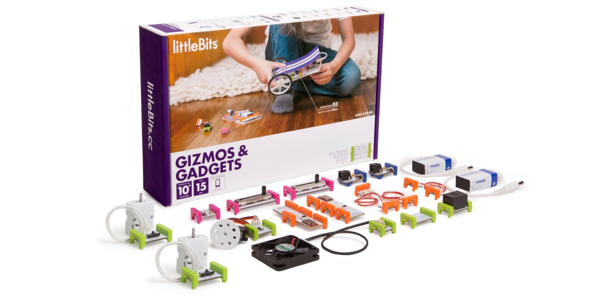 The latest littleBits DIY electronics kit turns any kid into an inventor