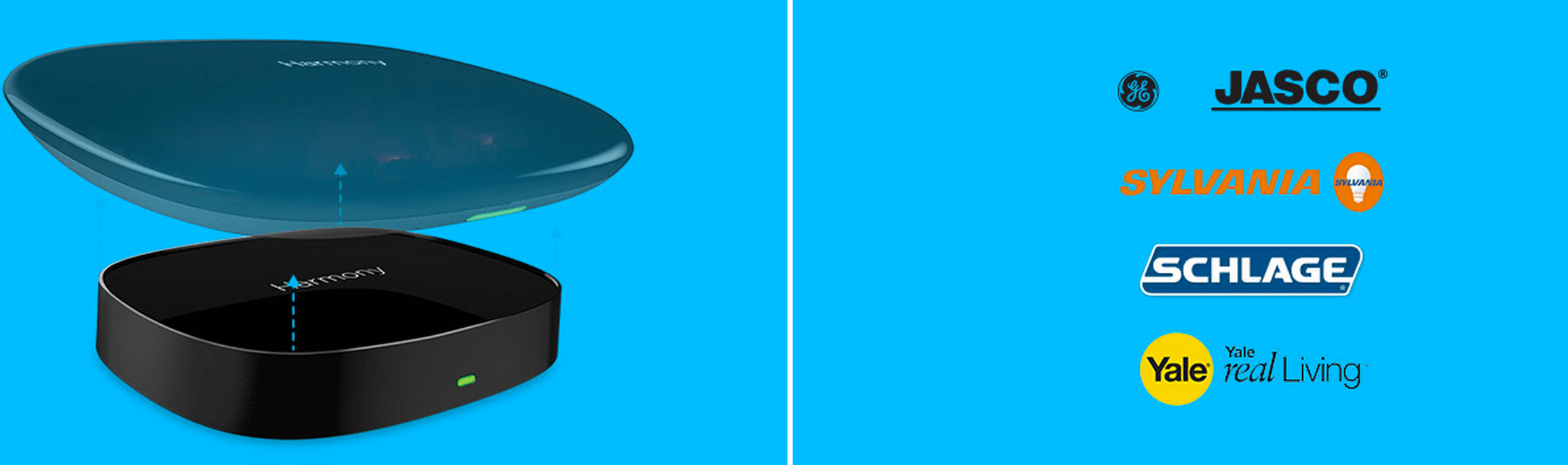 Logitech's new Harmony Home Hub Extender lets the pizza man in with ...