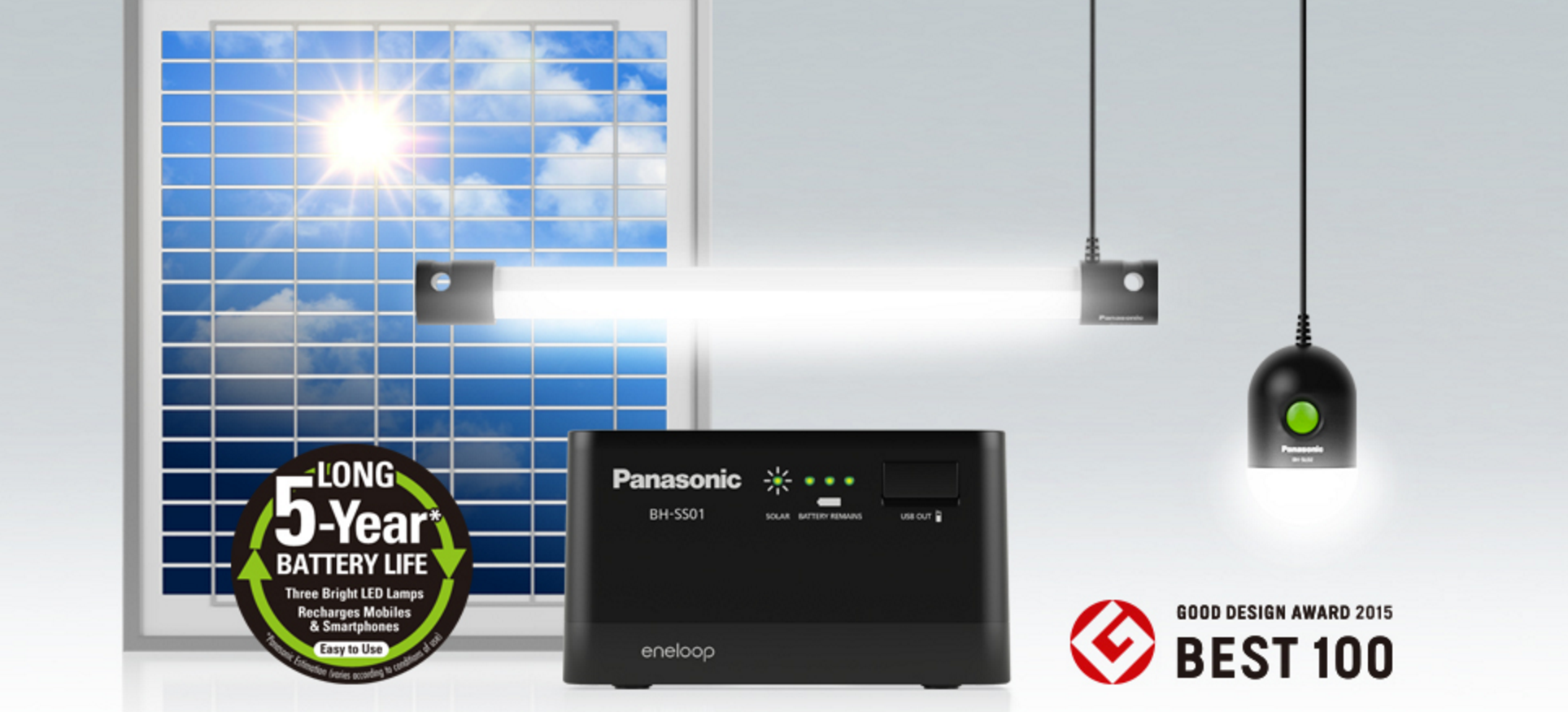 Panasonic has a new line of solar powered products designed for those ...