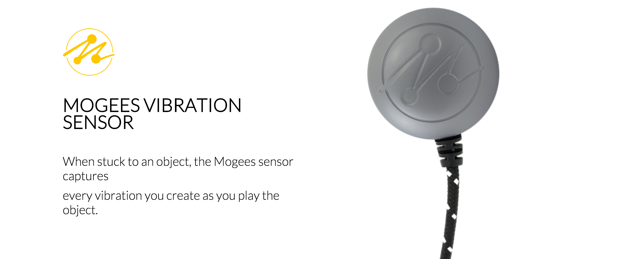 Mogees iPhone-connected sensor turns any object into a playable instrument