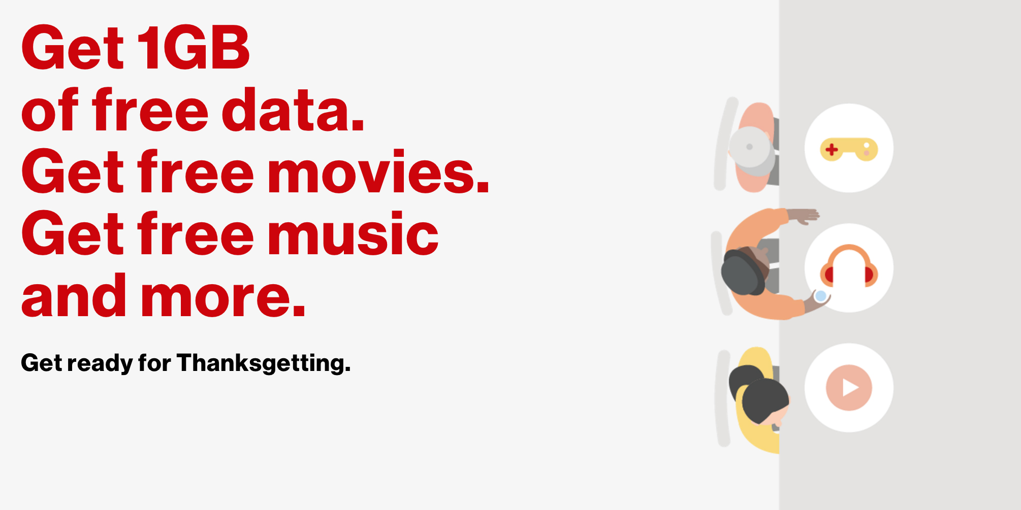 Verizon launches its Thanksgetting freebies promotion: 1GB of data, $5 ...