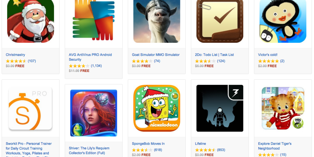 Amazon makes more than a dozen premium Android apps & games free during ...