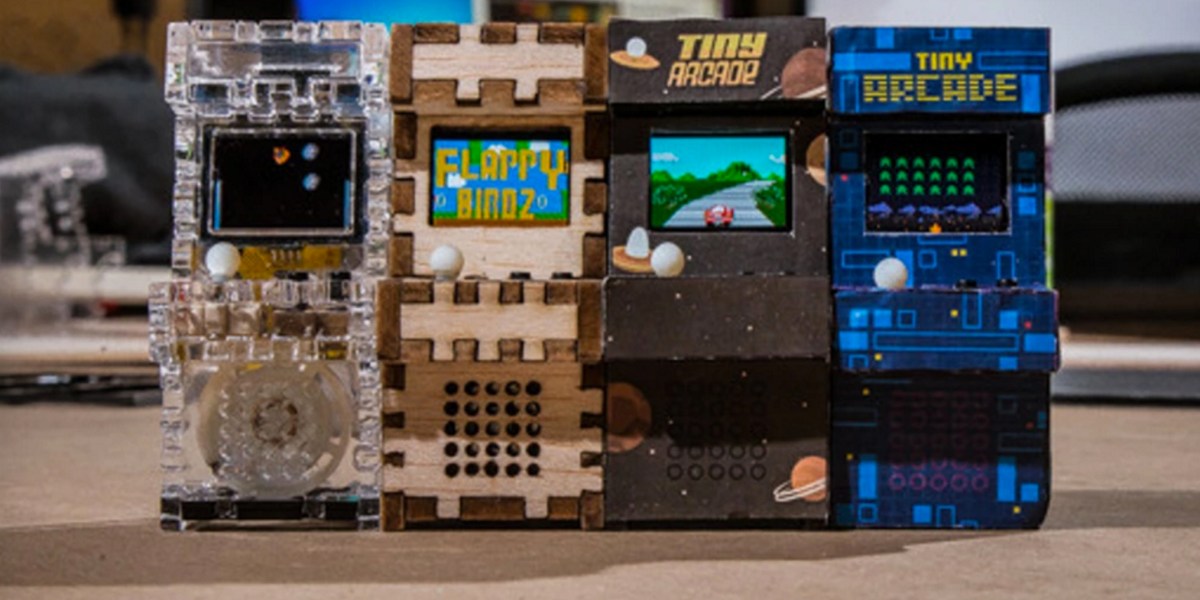 Tiny Arcade puts those 80's gaming cabinets in the palm of your hand