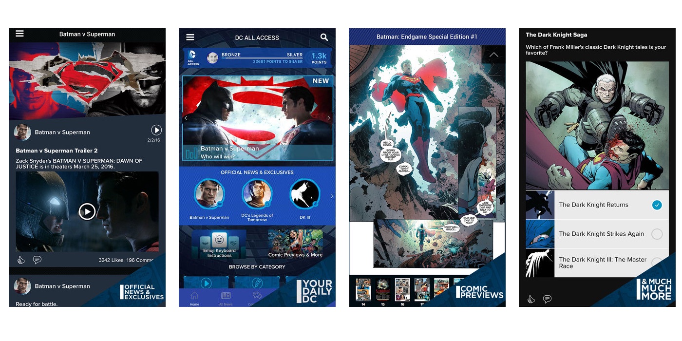 All Access is the new one stop app for DC Comics/Film/TV news and more