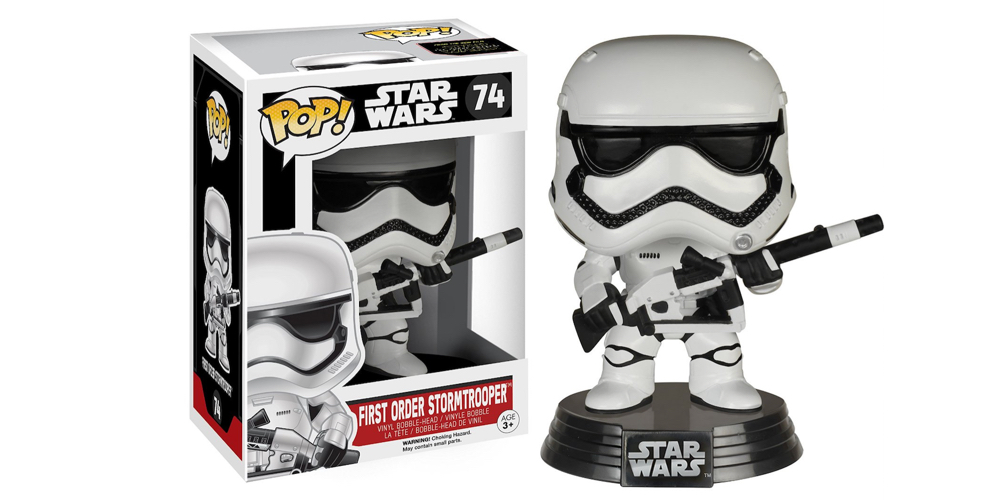 Funko Pop Figures: Heavy Artillery First Order Stormtrooper $8 (Reg ...