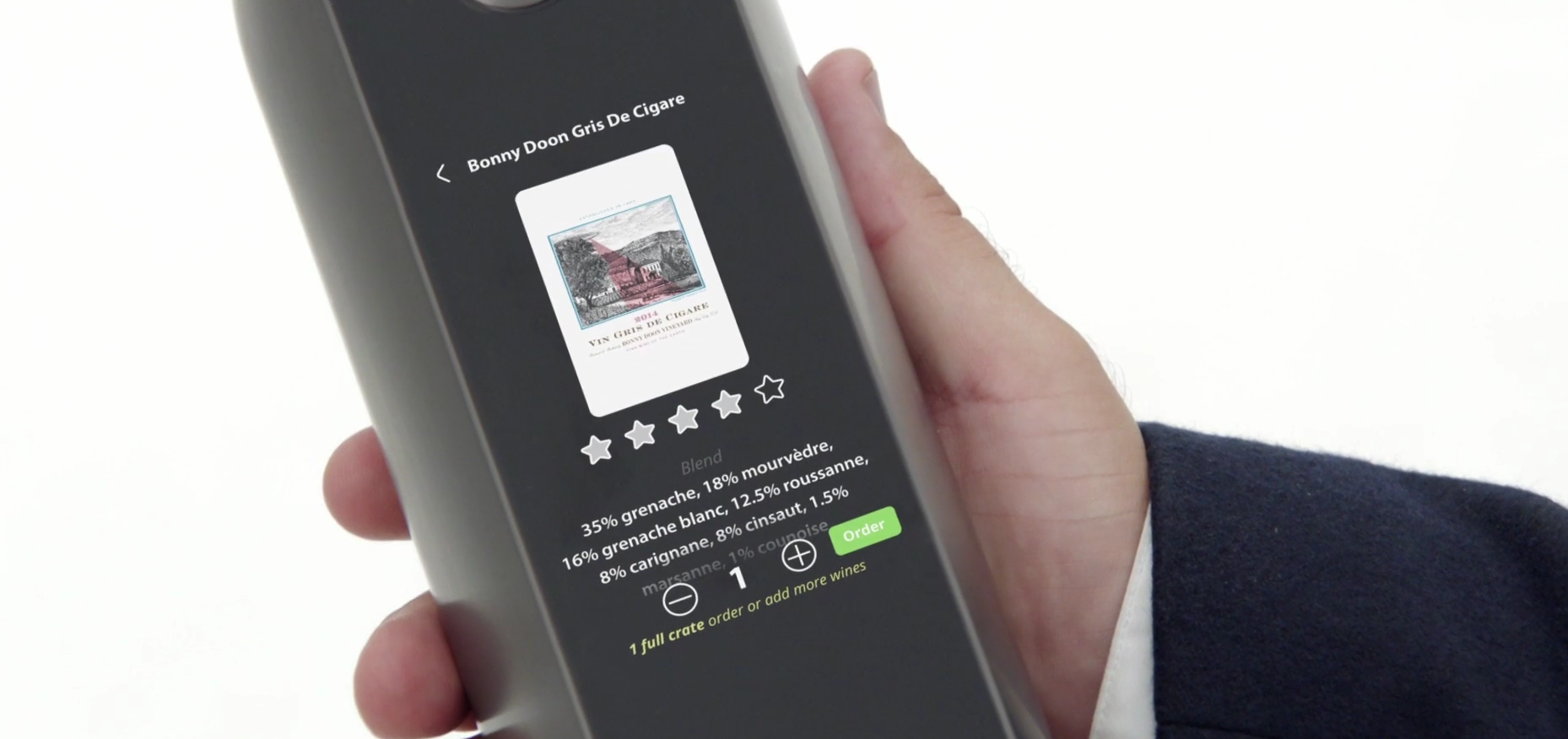 The Kuvée smart wine bottle brings the Internet of Things to grapes ...