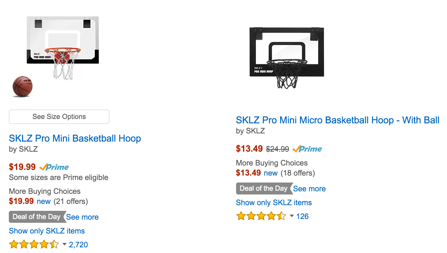 Bring March Madness home with these SKLZ Mini Basketball Hoops from $13 ...