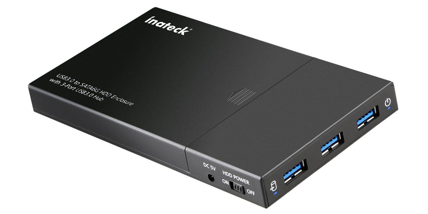 Storage: Inateck 3-Port USB Hub + SSD Enclosure $22 (Reg. $26) - 9to5Toys
