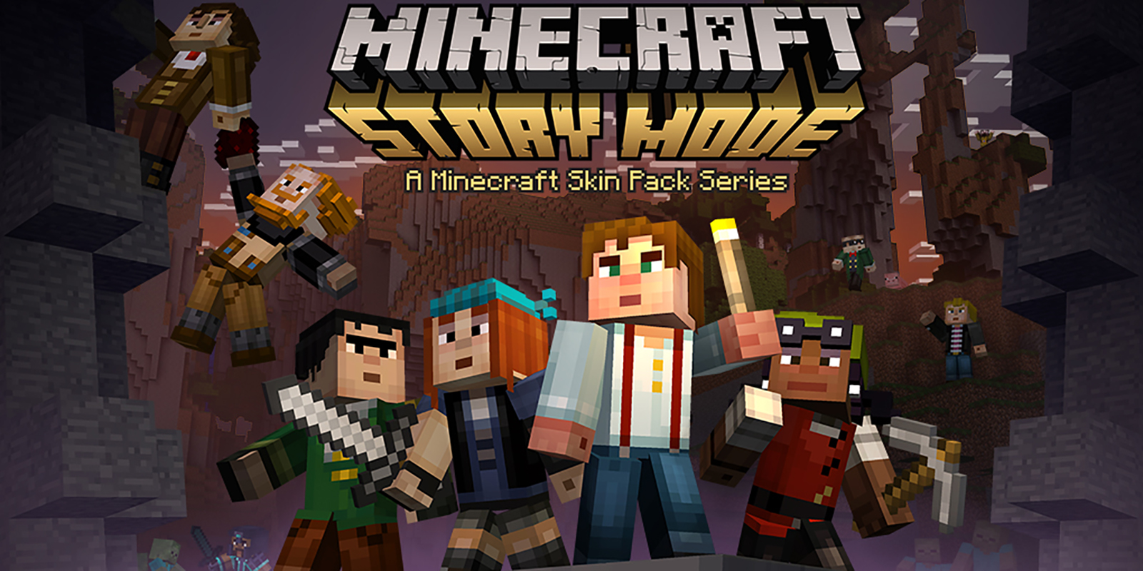 Mojang reveals 27 new skins for Minecraft Story mode, here's how you ...