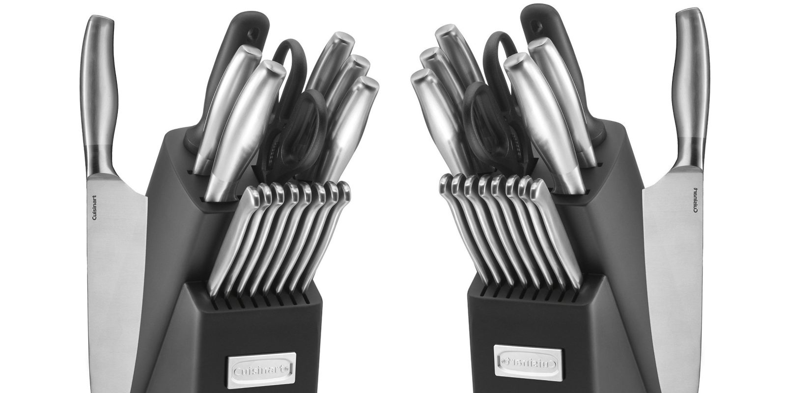 Cuisinart 17-Piece Artiste Collection Cutlery Knife Block Set for $50 ...