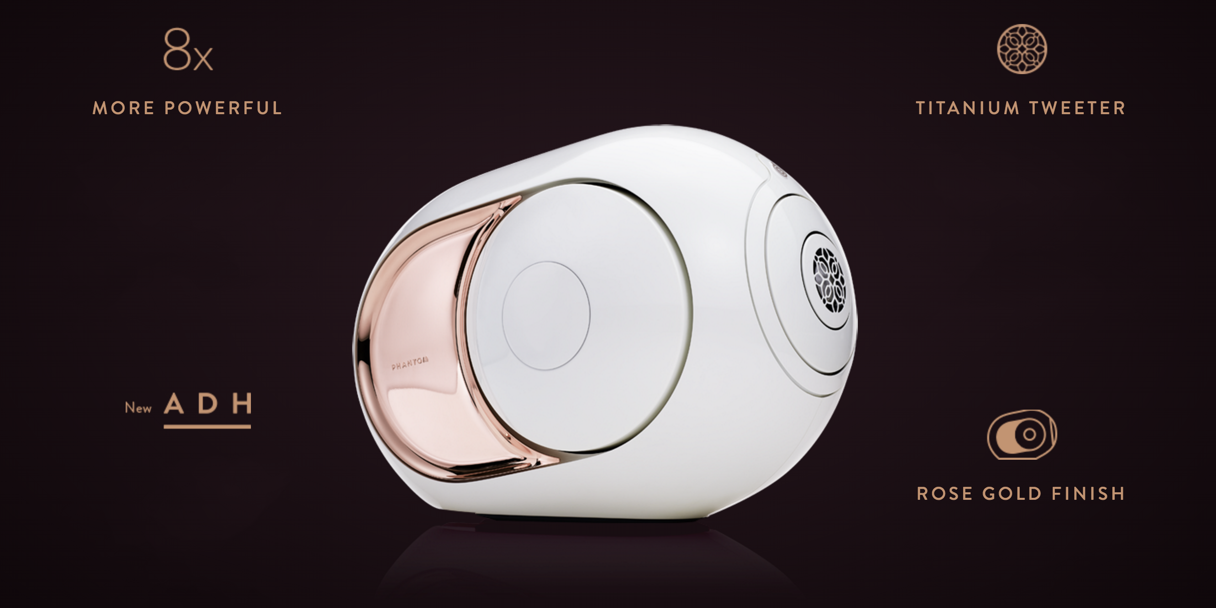The new Devialet Phantom Gold AirPlay speaker has an astonishing 4,500 watts of power