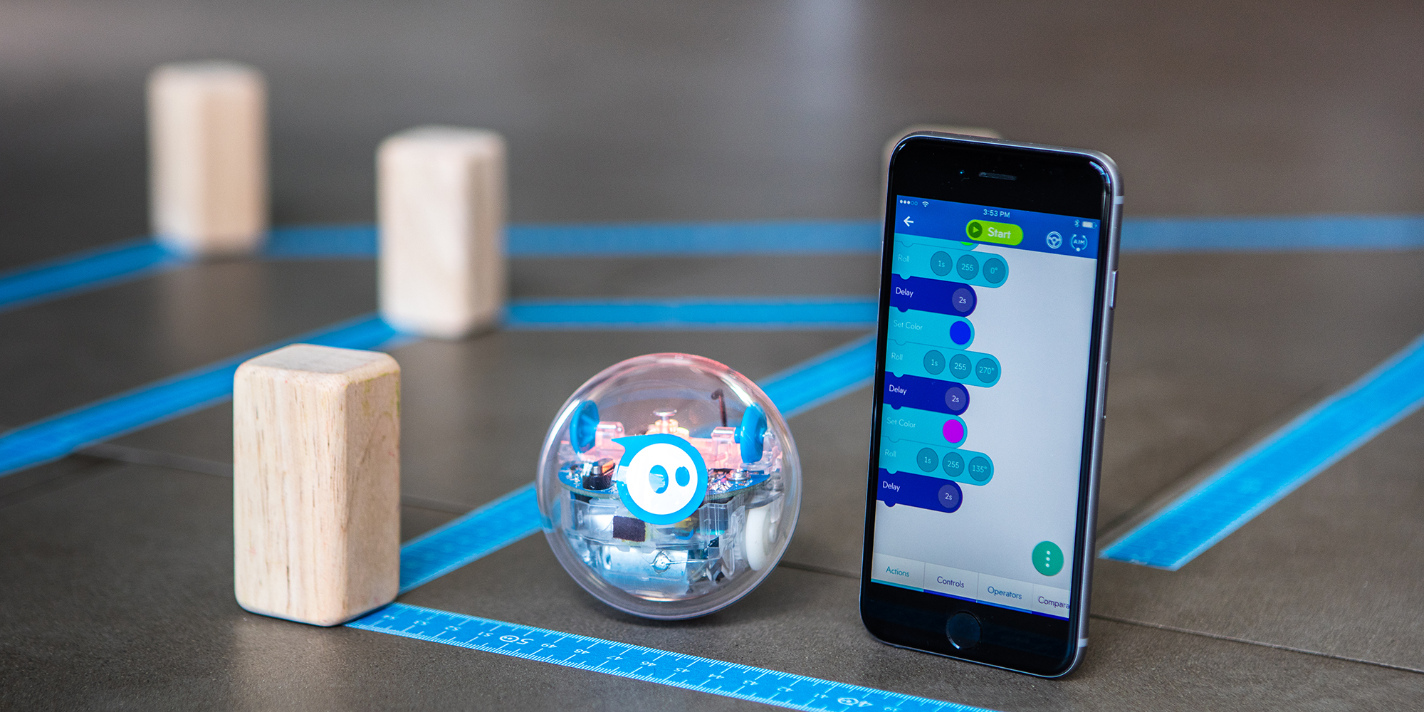The new Sphero iPhone-connected SPRK+ has upgraded specs and is still ...