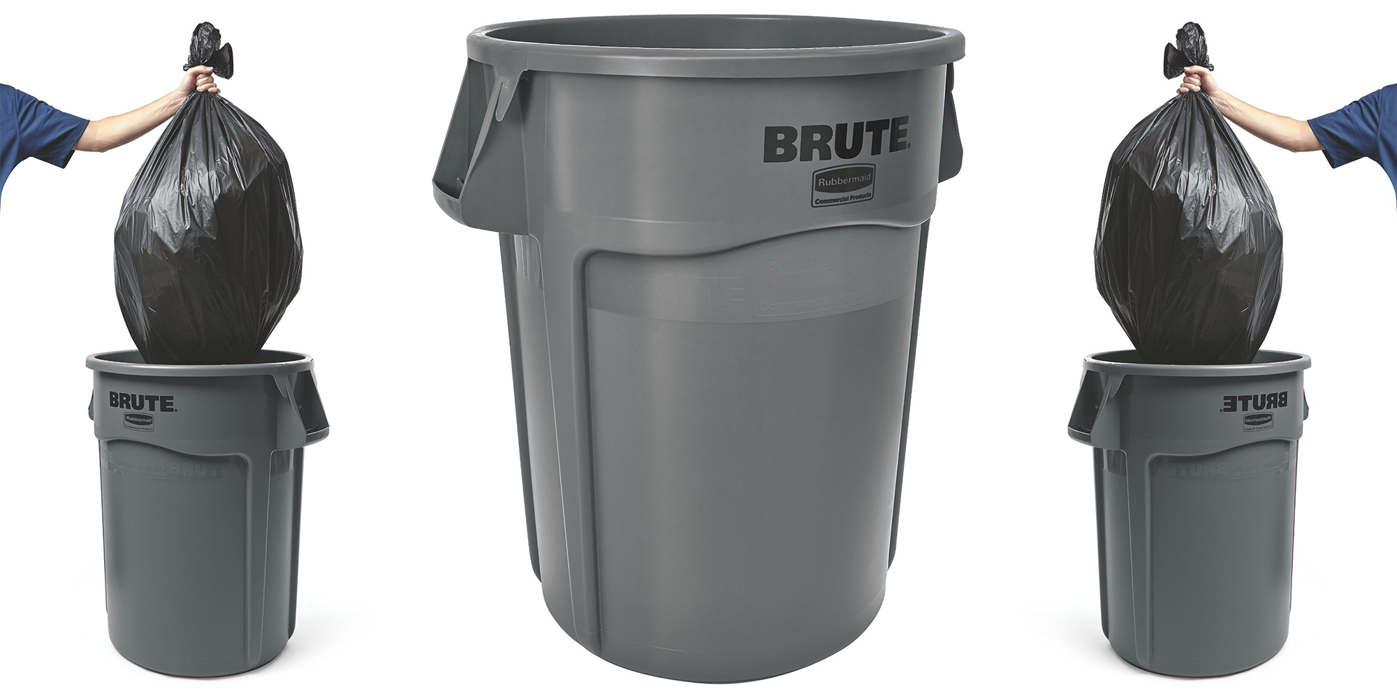 It's time to upgrade those old garbage cans w/ a heavy duty Brute ...