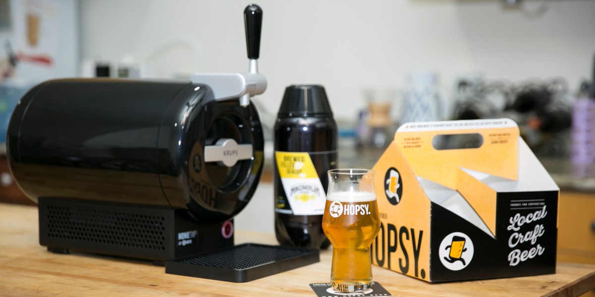 Hopsy's HomeTap makes you the bartender with its online beer delivery ...