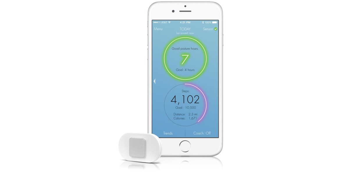 The Lumo Lift Activity Tracker will help improve your posture and ...