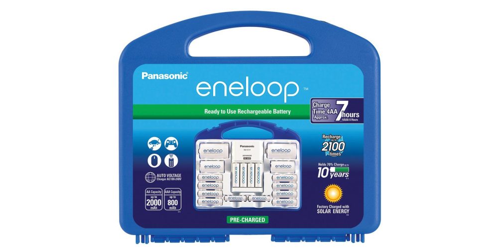 Panasonic's top-rated eneloop rechargeable battery Super Power Pack ...