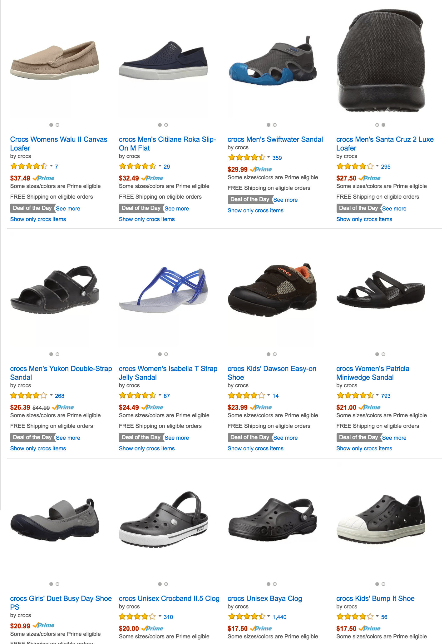 Crocs have evolved to be less revolting, get all shapes and sized ...