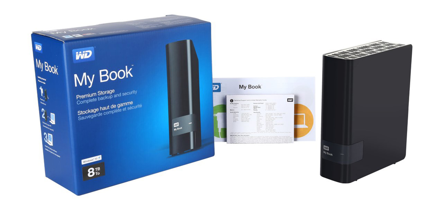Store all the things w/ this WD 8TB My Book USB 3.0 External Hard Drive ...