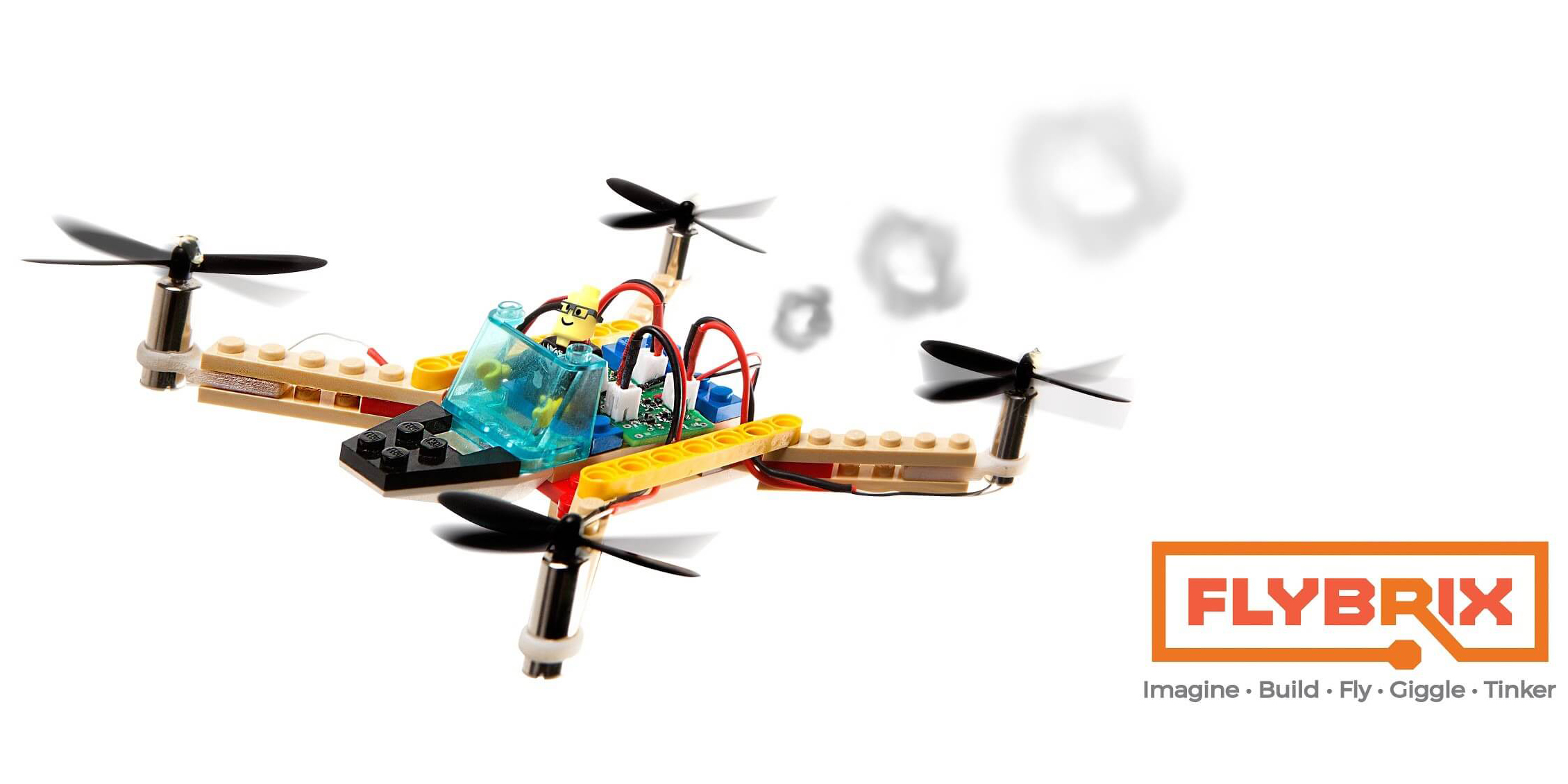 Flybrix gives you everything needed to build and fly a LEGO drone ...