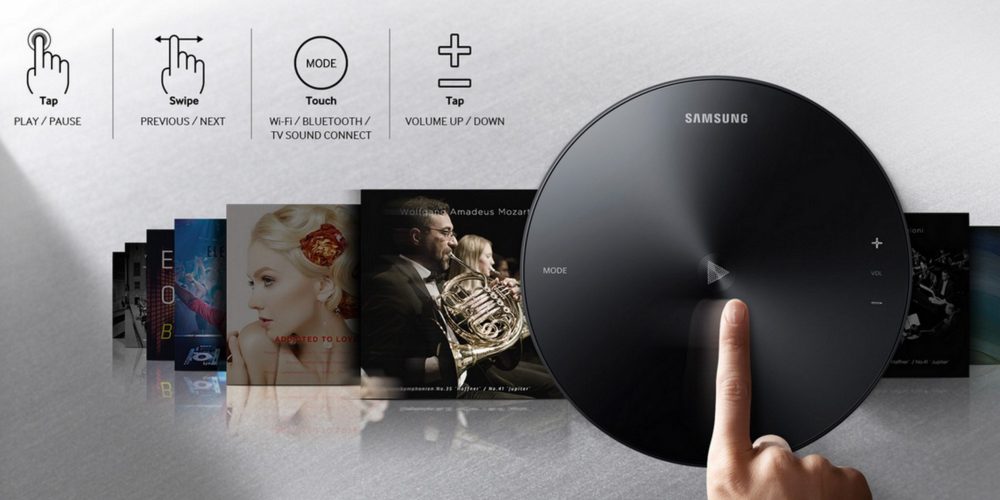 Samsung's modern Radiant360 R1 Speaker has Wi-Fi + Bluetooth ...