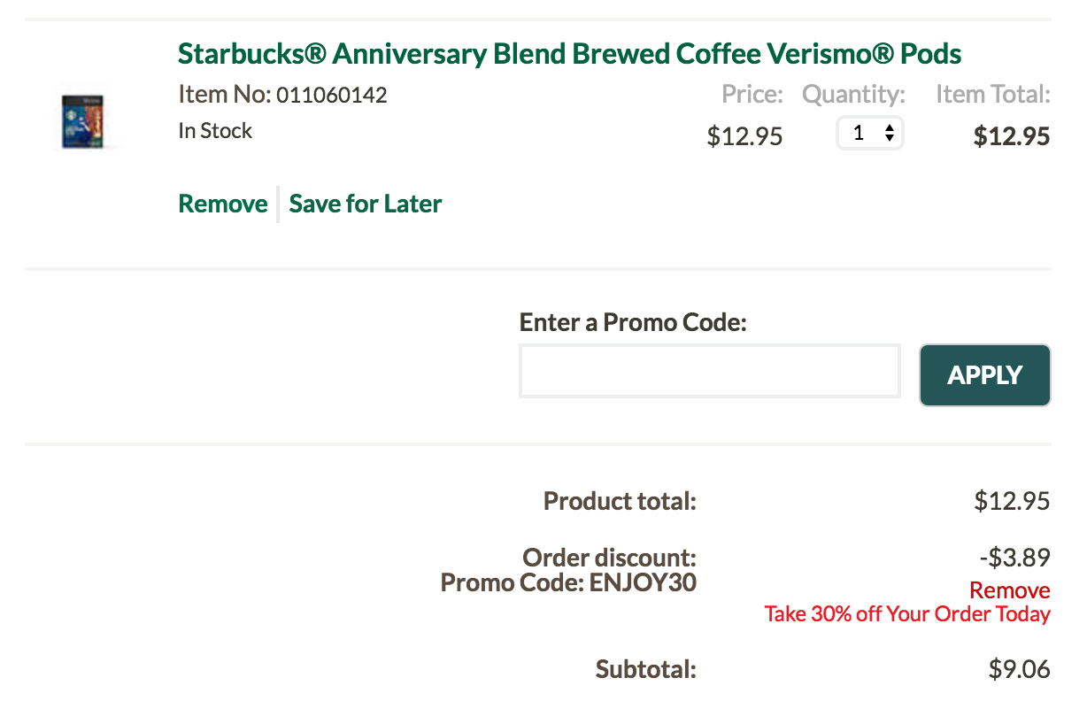 Save 30% on your next Starbucks Store order with this rare promo code ...