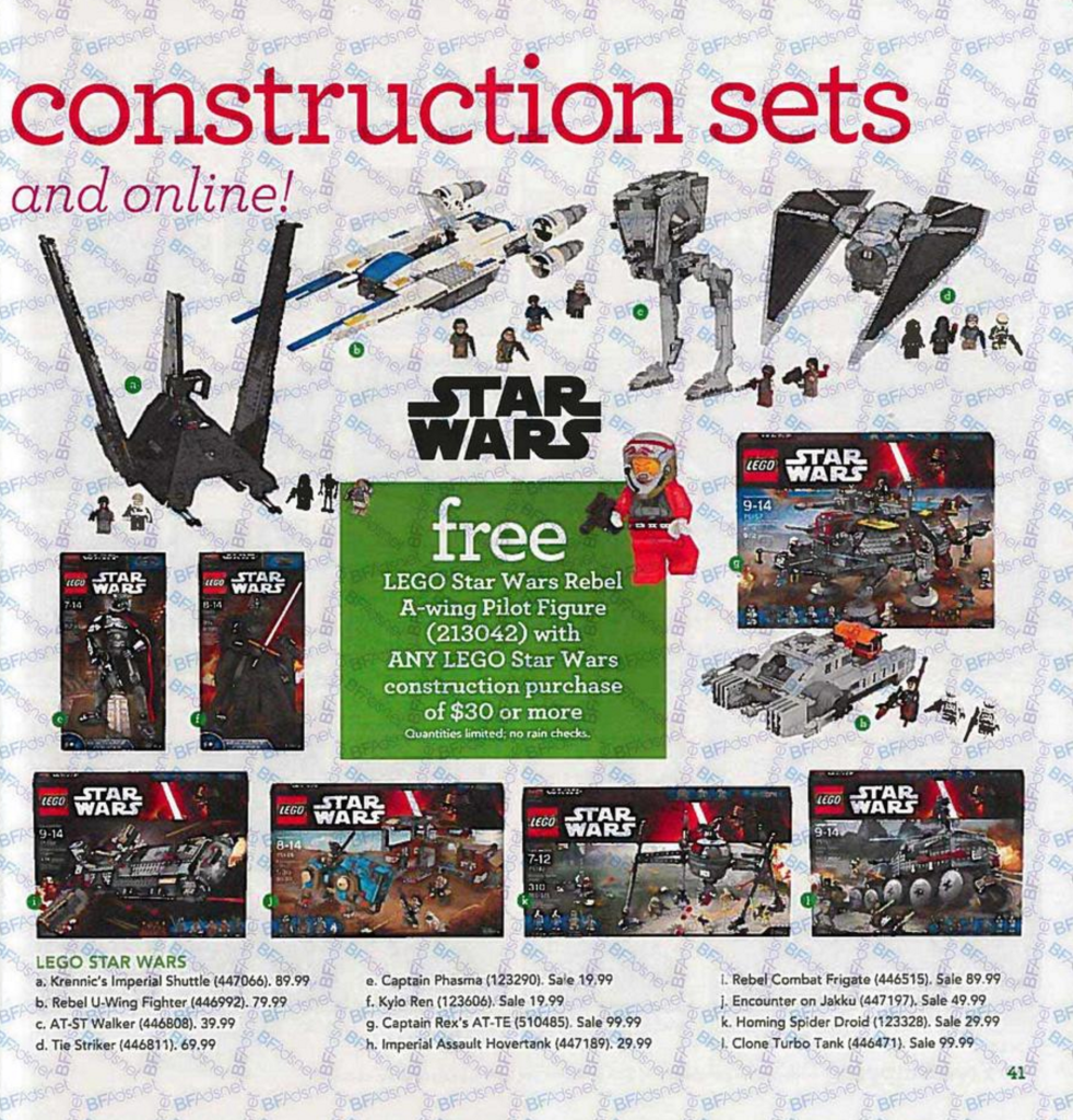 The Toys R Us Great Big Book of Awesome leaked with deals on Star Wars ...
