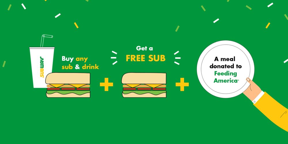 It's National Sandwich Day! Subway is offering BOGO subs with purchase ...
