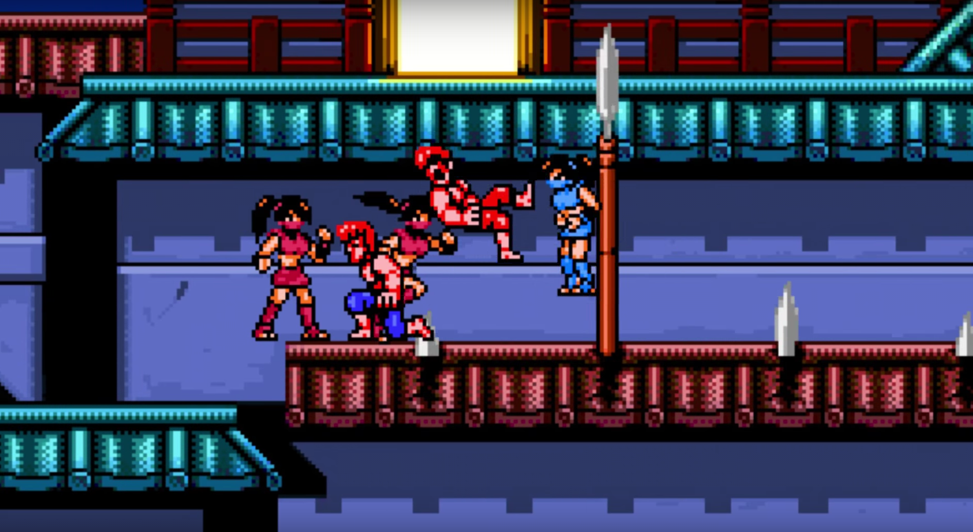 Classic gaming fans are getting a brand new 8-bit style Double Dragon ...