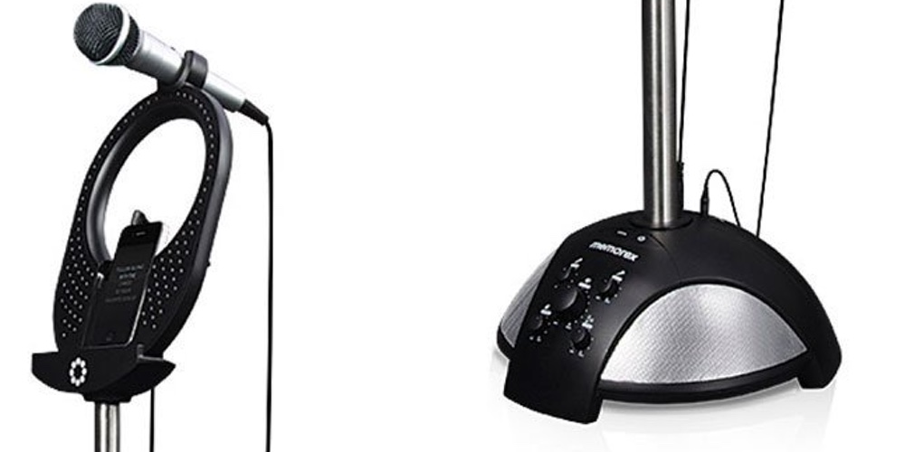 Get the party started with the Memorex Sing Stand Bluetooth Karaoke ...