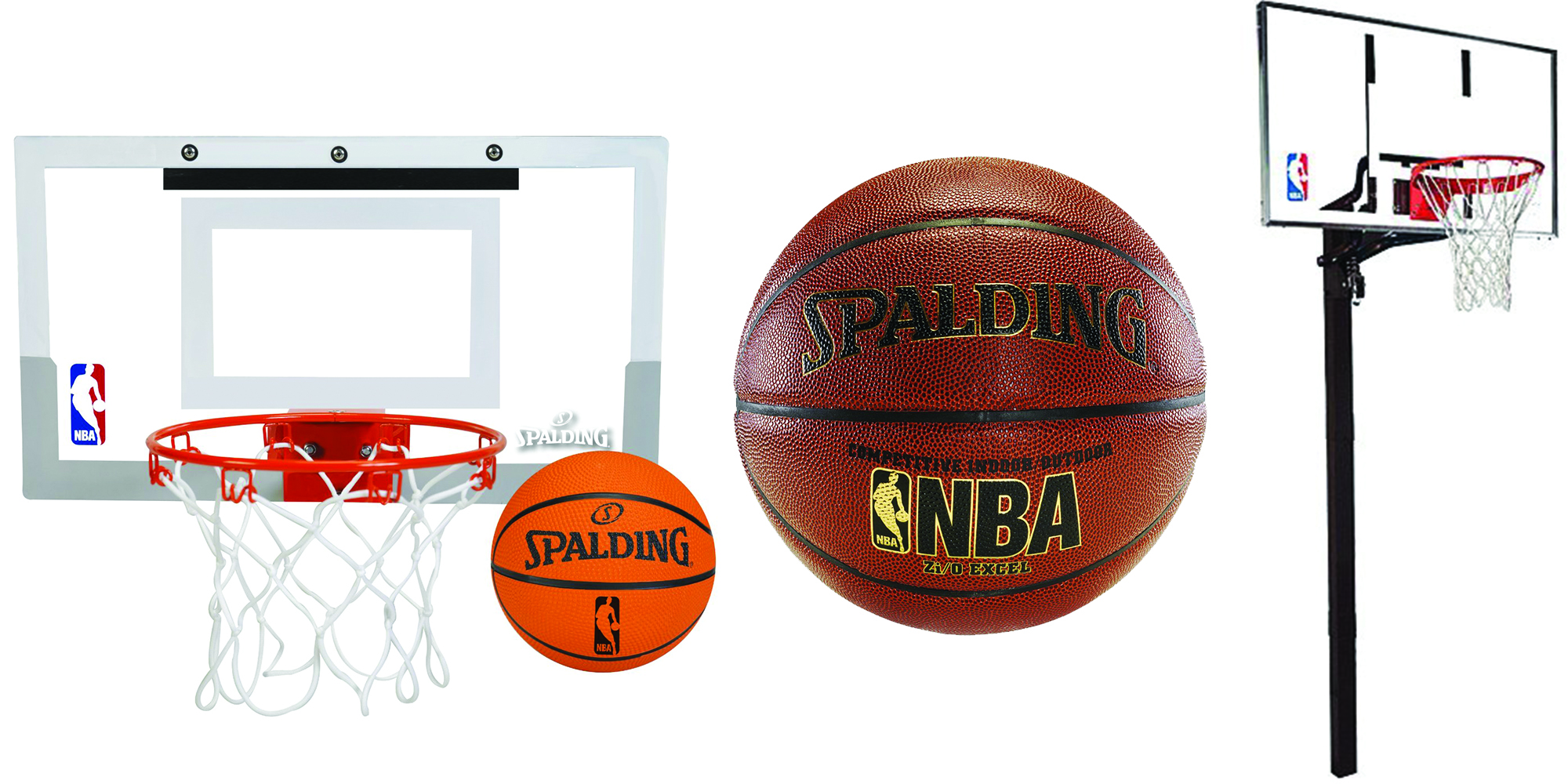 Save up to 60% on Spalding Basketball gear in today's Gold Box: Mini ...
