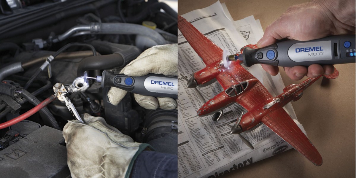 The Micro Dremel Rotary Tool is perfect for small DIY jobs, now just ...