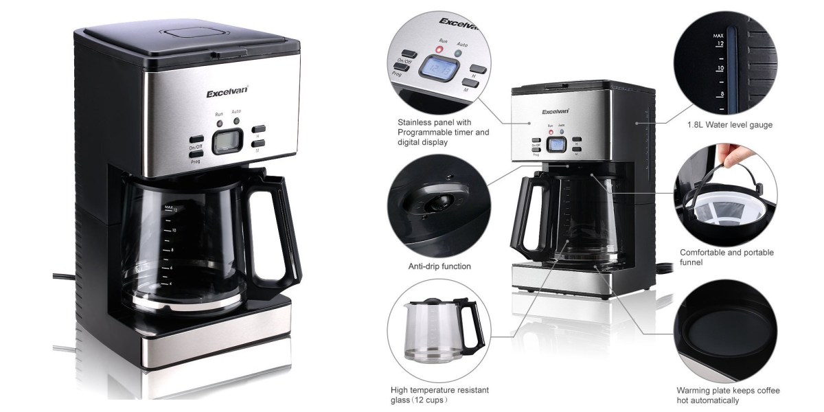 You can get a stainless steel 12+ Cup Coffeemaker on Amazon today for ...