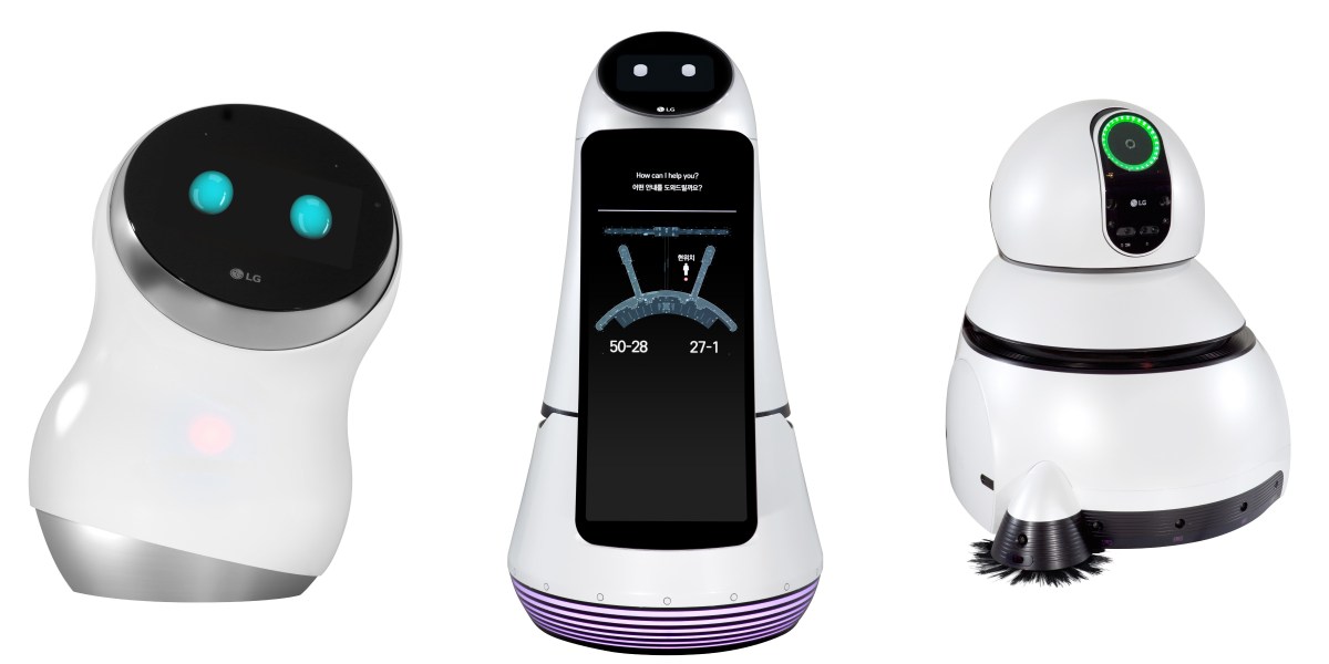 LG tries to take over the world with new lineup of adorable life-size ...