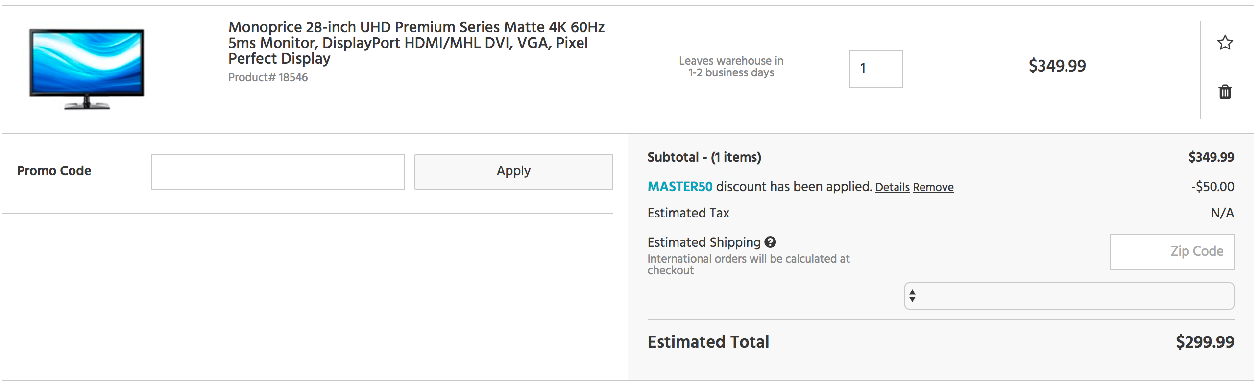 Monoprice $50 off $150+ orders: Get this 28-inch UHD Matte 4K Monitor ...