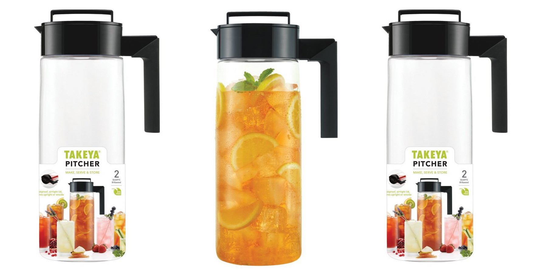 Amazon is offering the Takeya Airtight 2-Quart Pitcher at its all-time ...