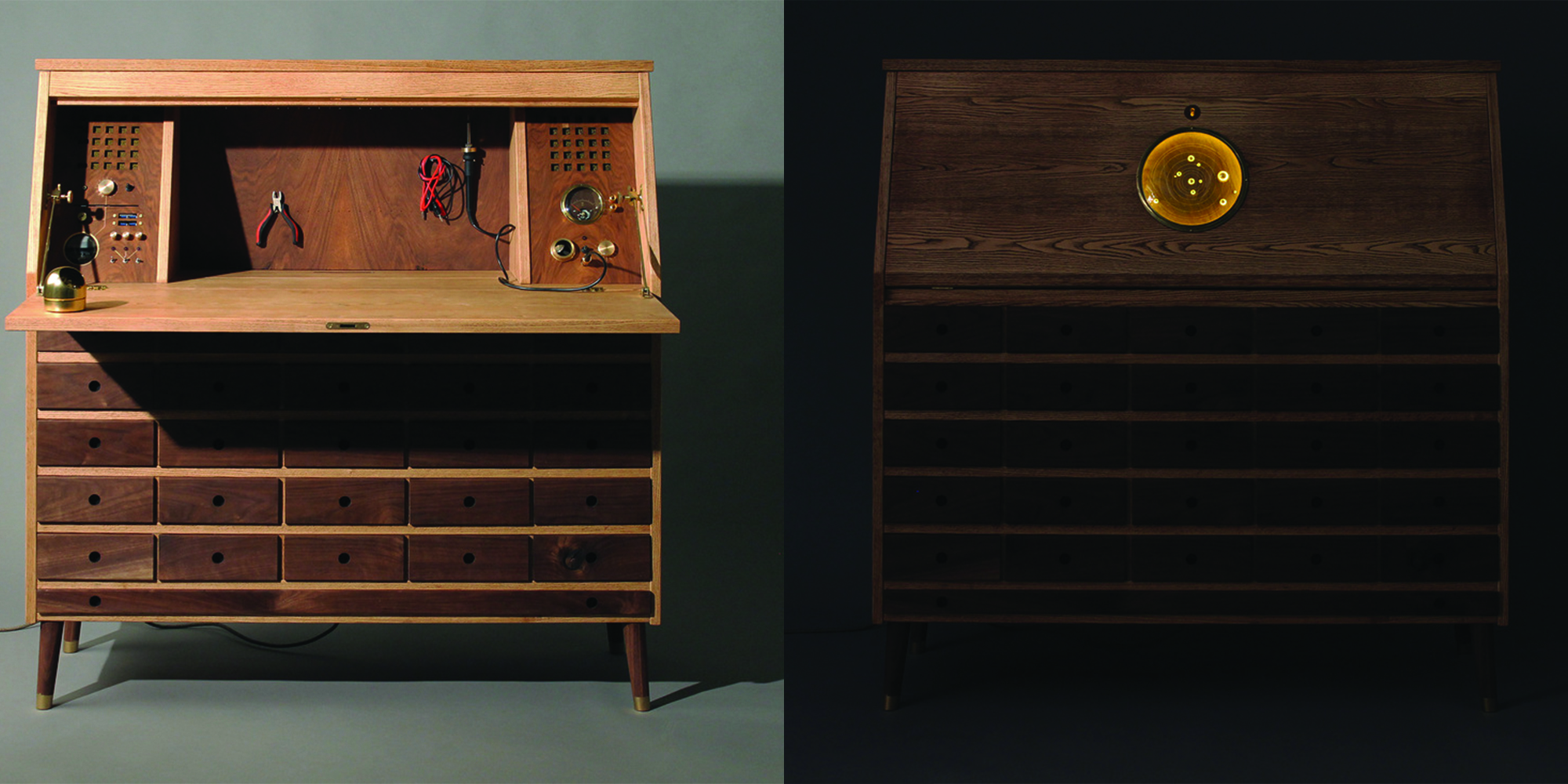 DIYers and Raspberry Pi enthusiasts have to see this walnut work bench ...