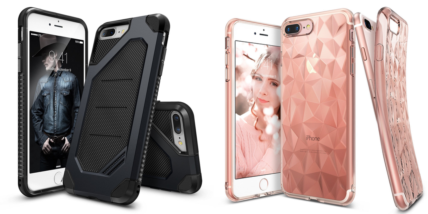 Ringke iPhone 7/6/s/Plus cases in a variety of styles and colors for $4 ...