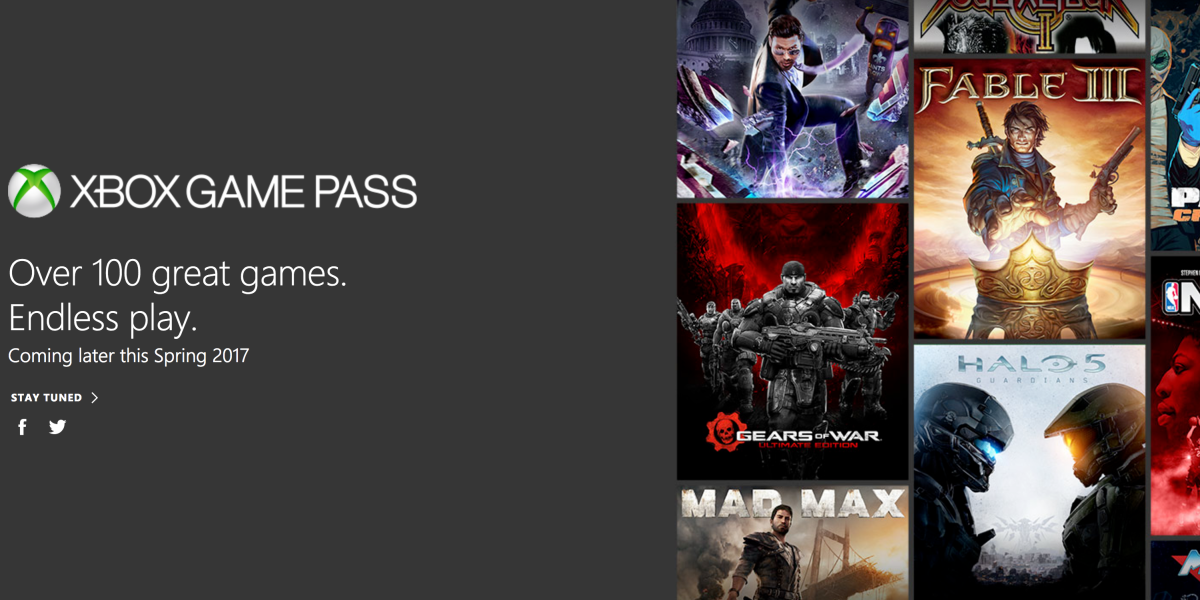Microsoft's new Game Pass subscription service brings more than 100 on ...