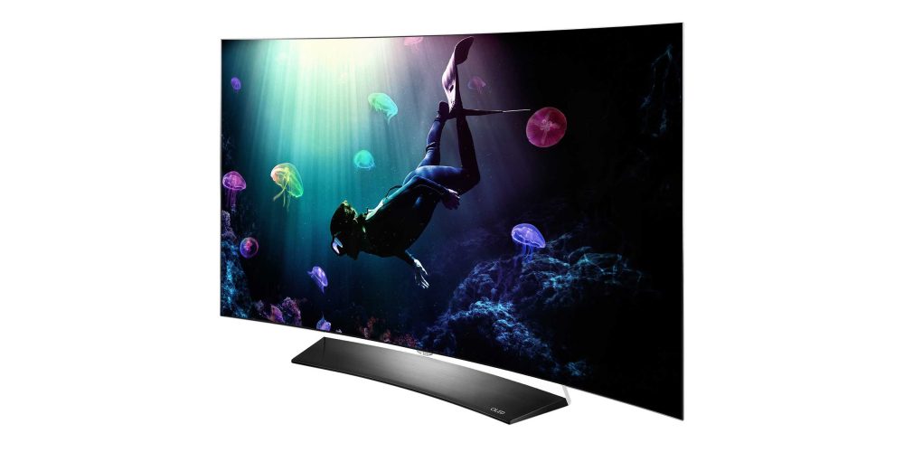 Celebrate March Madness with a new LG 55-inch Curved OLED 4K Smart ...