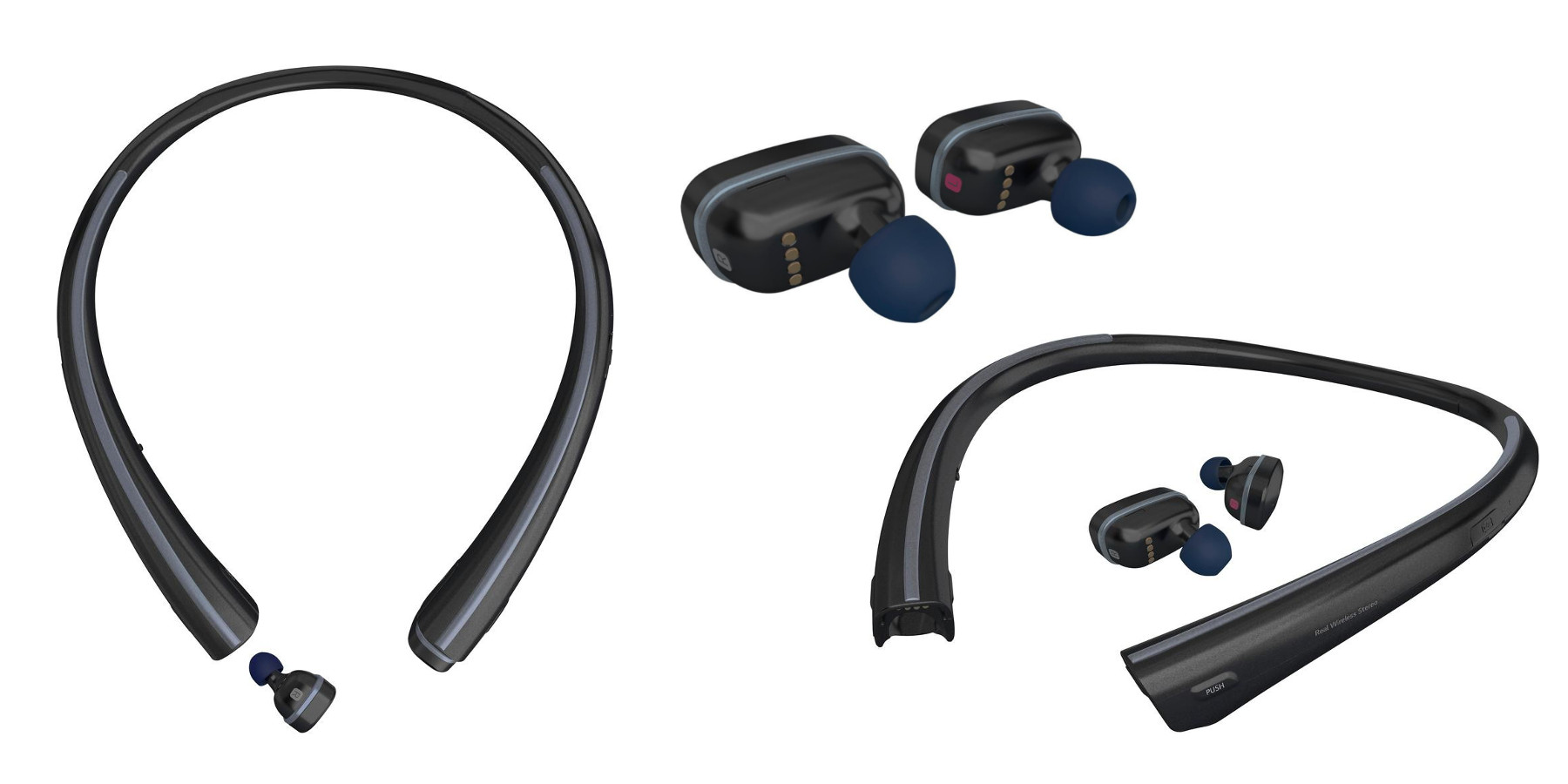LG releases TONE FREE wireless earbuds with all-day neckband charging