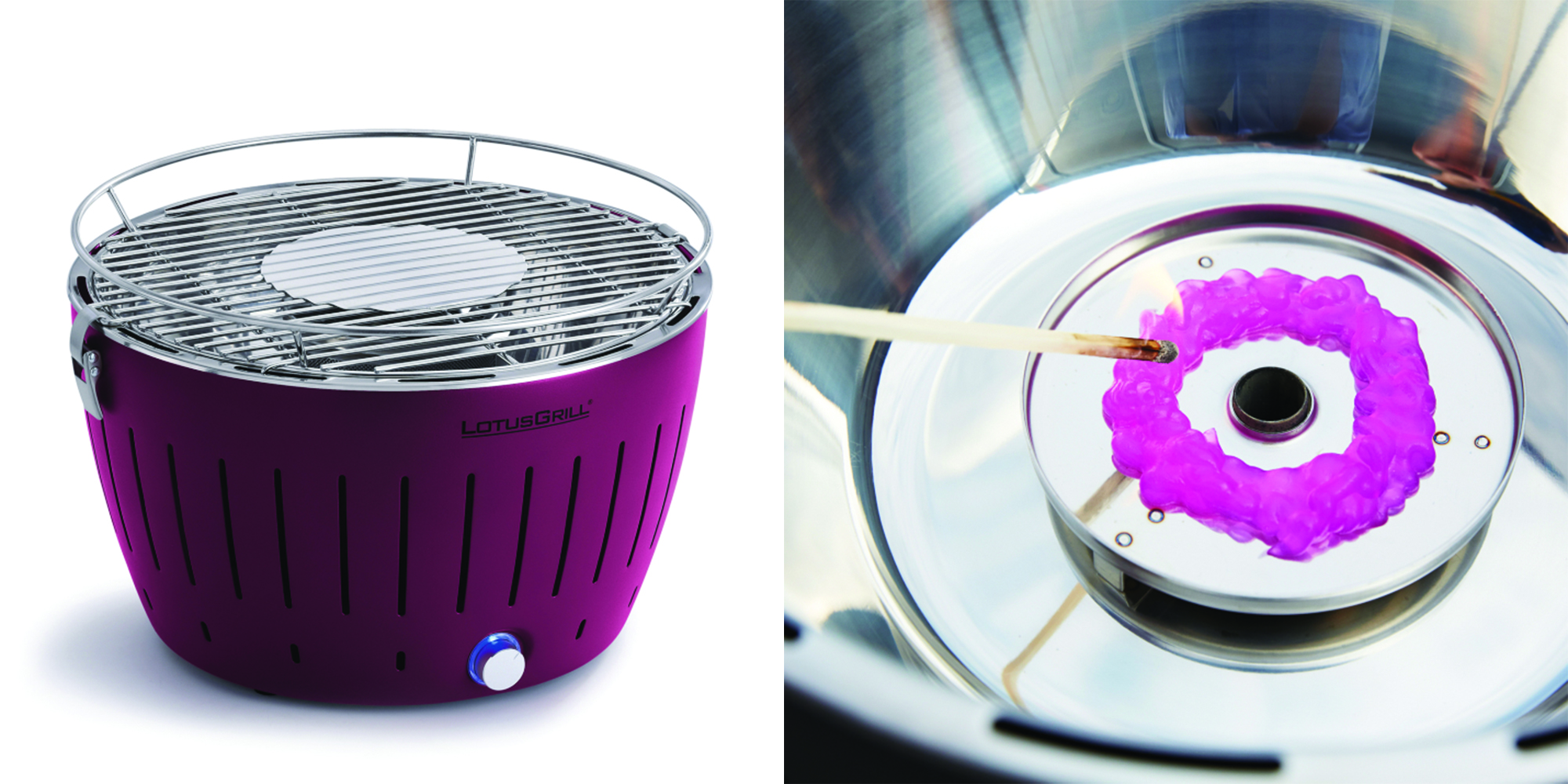 The German Lotusgrill brings smokeless BBQ to your home or apartment ...