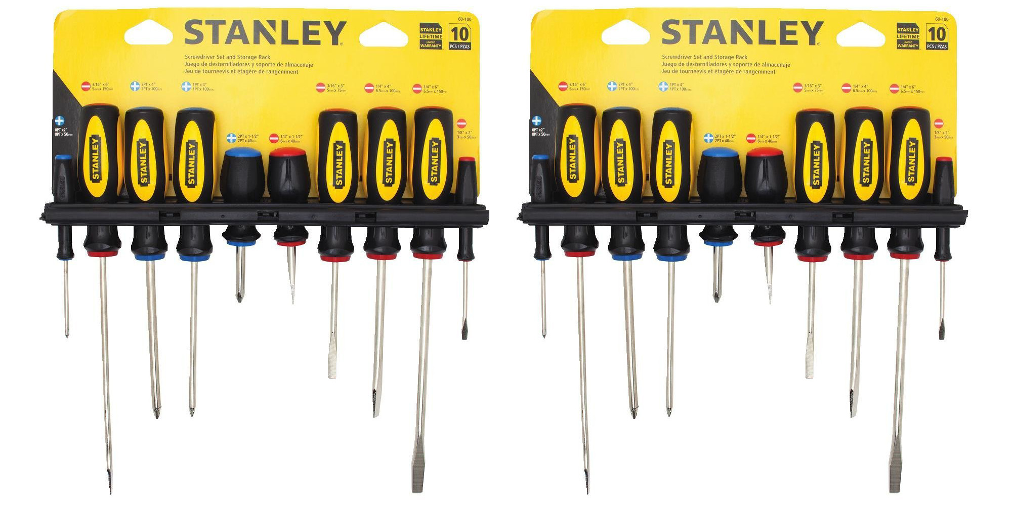 Stanley 10-pc Screwdriver Set is great for around the house: $8 Prime ...