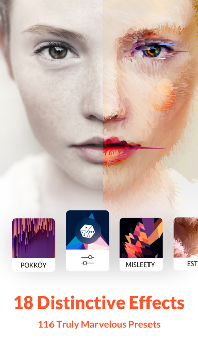 The artistic photo editor Trigraphy for iOS goes free for the first ...