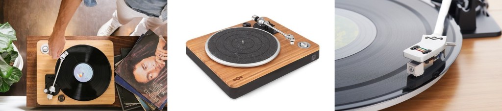 House of Marley's Stir It Up sustainably-crafted record player