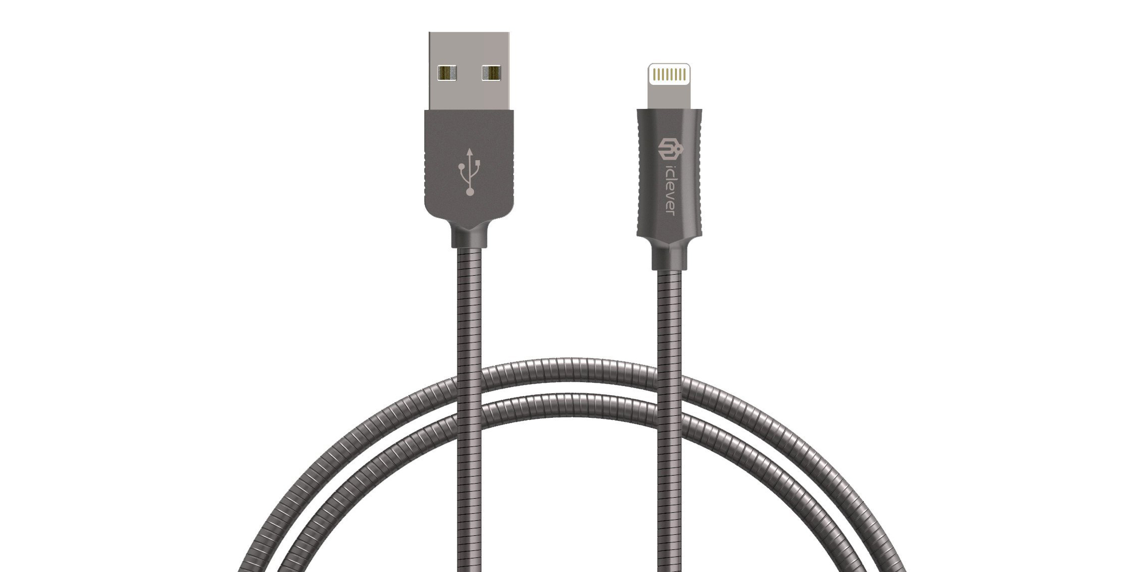 MFi Lightning cables come in braided stainless steel now: 3.3-ft. $7 ...