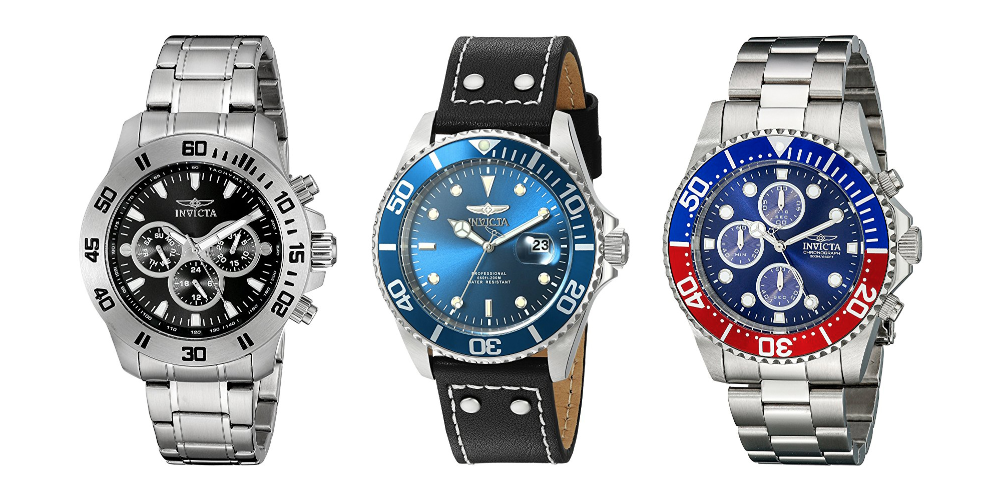 Amazon's Gold Box has deep discounts on Invicta Men's Watches from $32